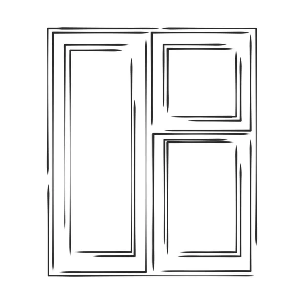 Window Vector Realistic Sketch Illustration Stock Vector by ©Elalalala ...