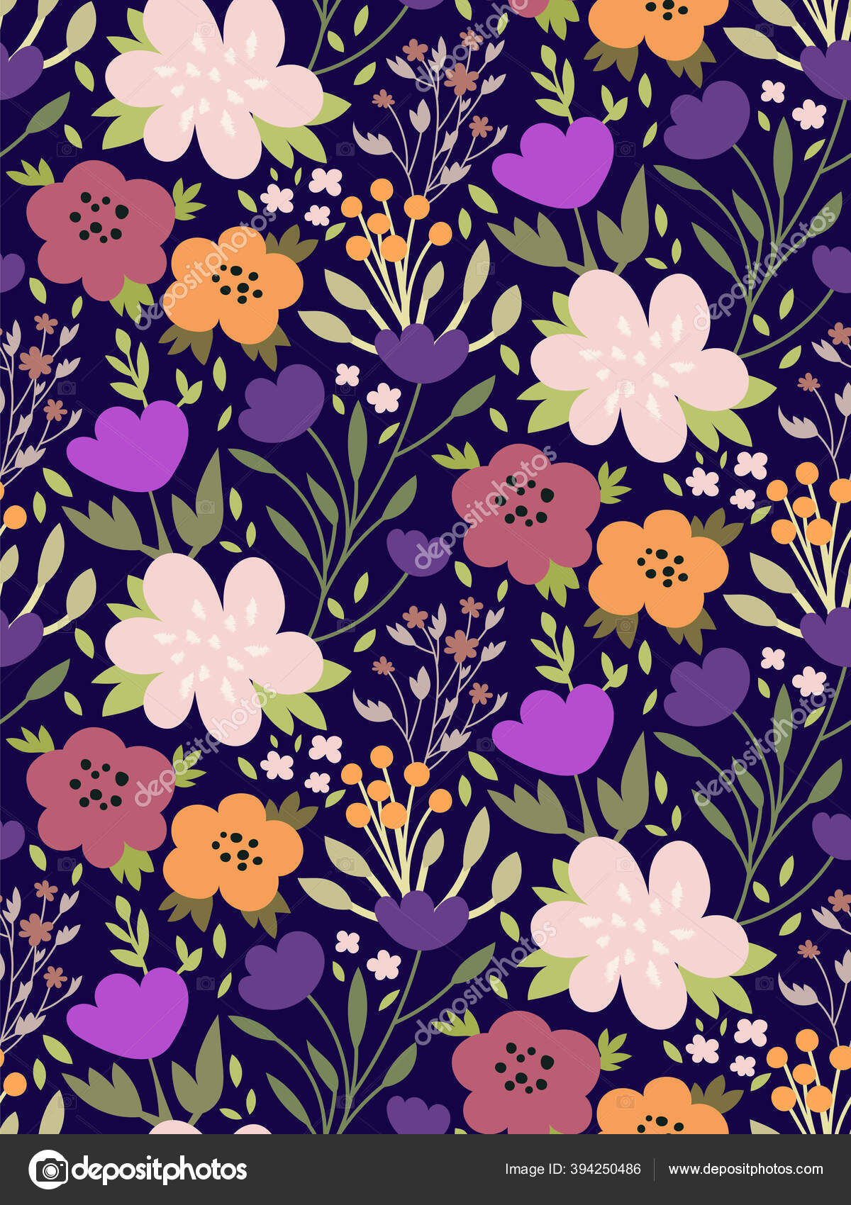 Vector Floral Pattern Background Vector Floral Pattern Background