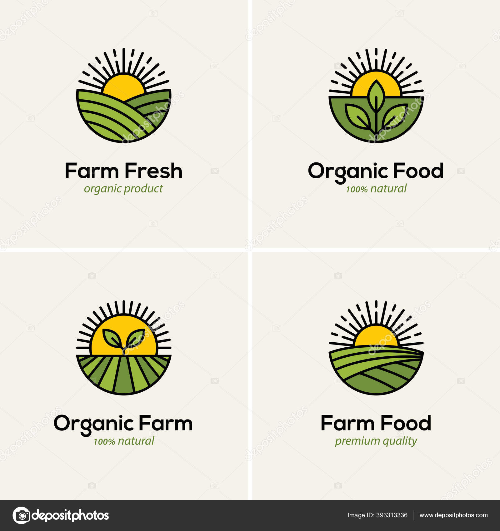 Organic Farm Logos