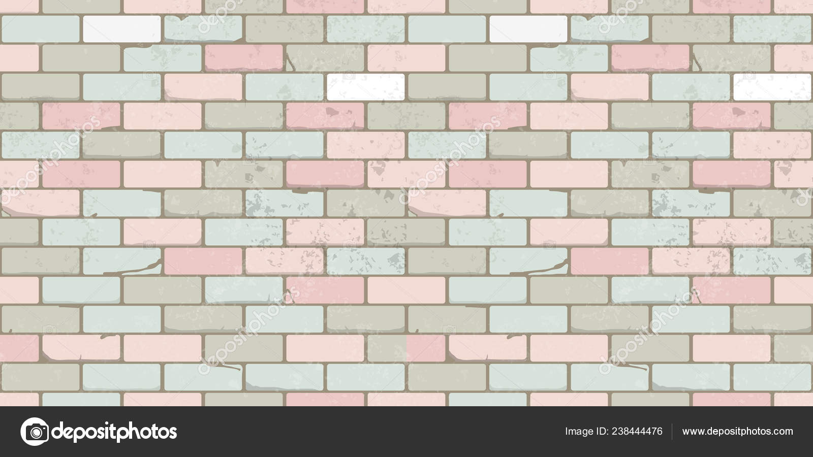 Seamless Texture Brick Vector Illustration Stock Vector by ...