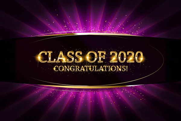 Class of 2020 Congratulations Graduates ⬇ Vector Image by ...