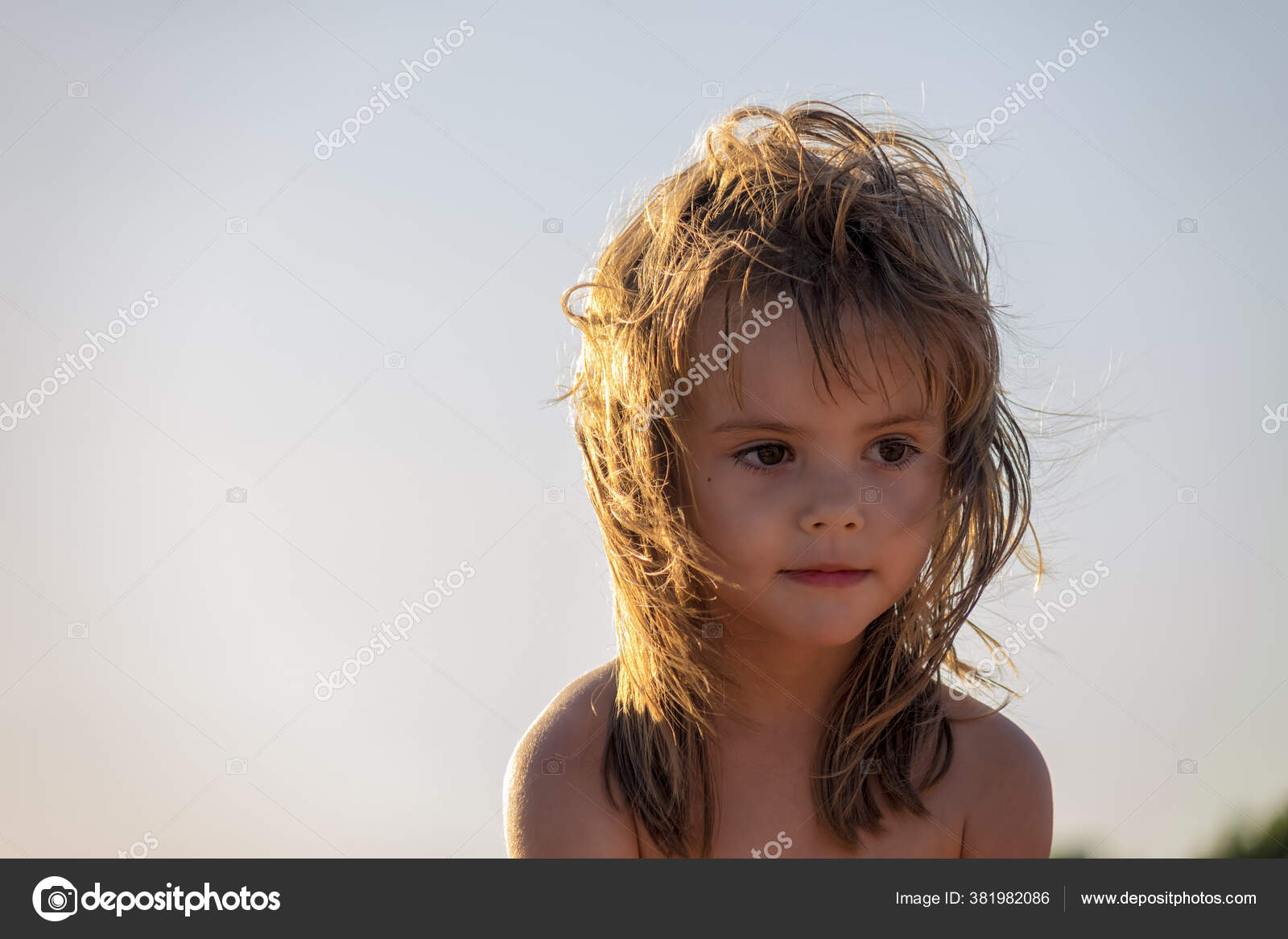 Portrait Child Beach Summer — Stock Photo © VladimirNenezic #381982086 Portrait Child Beach Summer — Stock Photo © VladimirNenezic #381982086