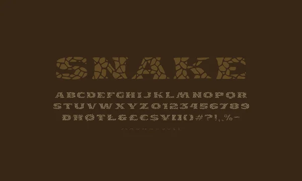 Prehistoric font Vector Art Stock Images | Depositphotos