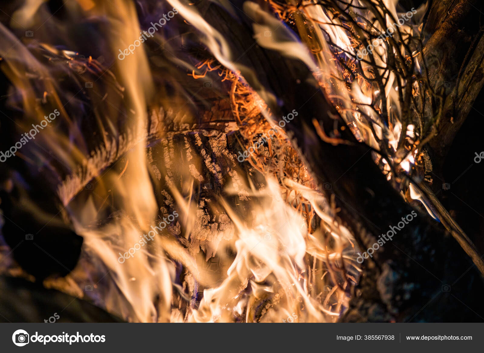 Flame Sparkles Explosion Red Gradient Color Mix Background Vibrant ...