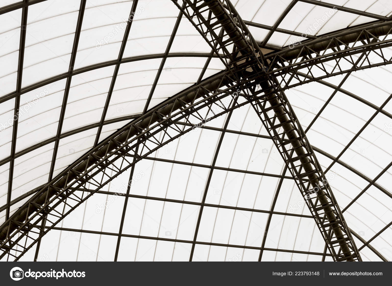 Shape Architectural Diffusion Glass Roof ⬇ Stock Photo, Image by ...
