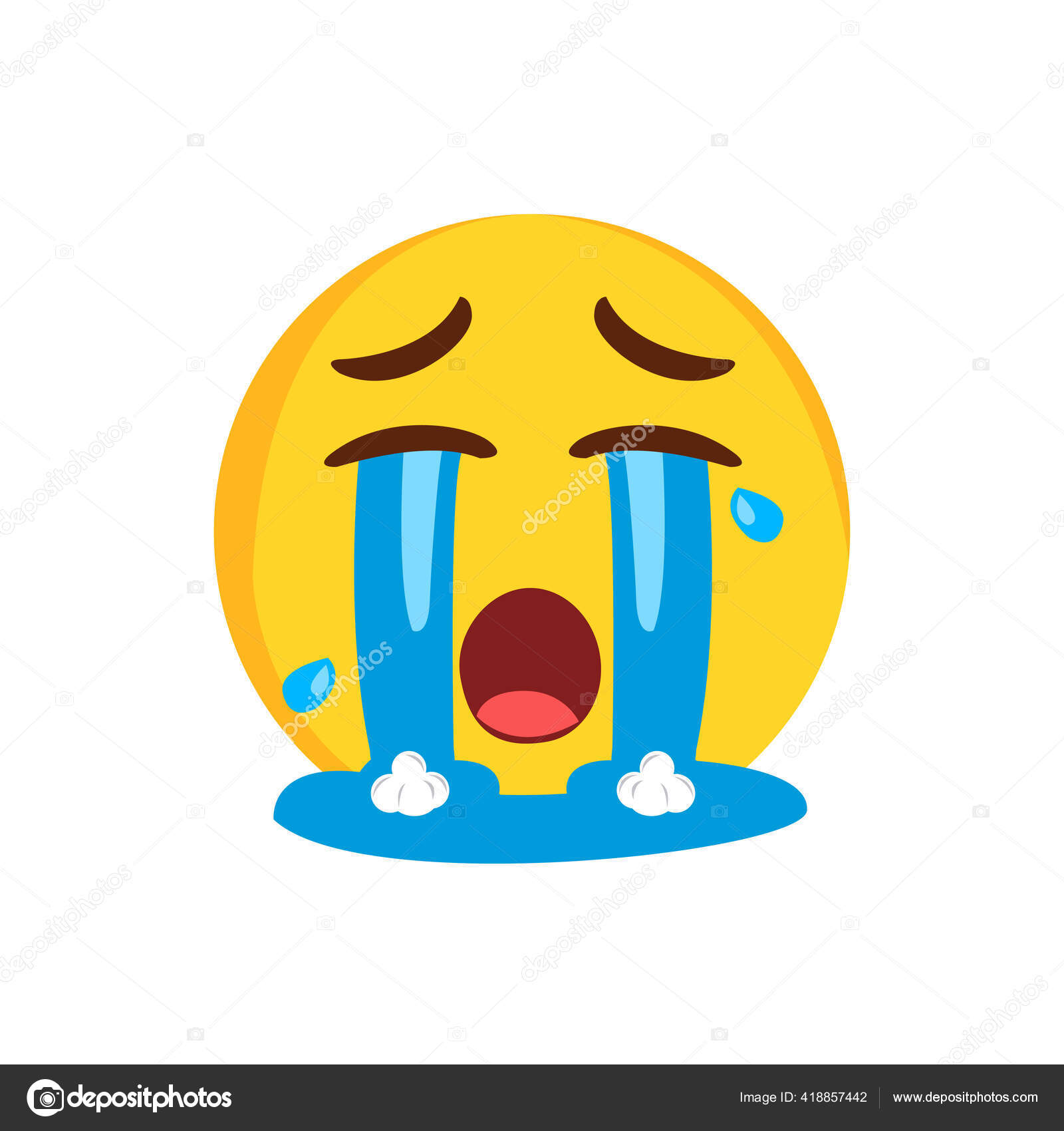 Weinendes Gesicht Emoji