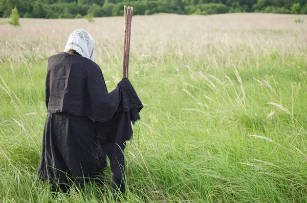 Hunched Over Standing