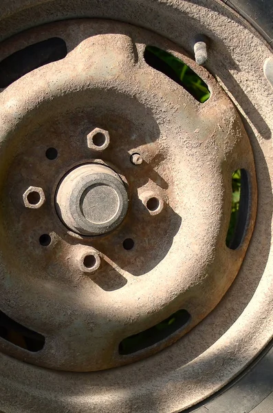 Old hubcaps Stock Photos, Royalty Free Old hubcaps Images | Depositphotos