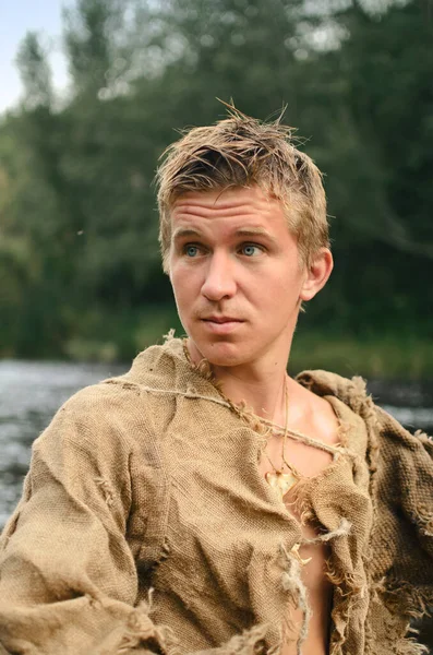 Portrait Man Medieval Style — Stock Photo © Tntk #177224110