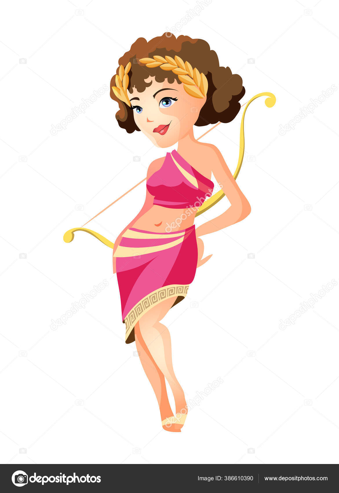 Fantasia De Deusa Diana Da Caca Diana Mitologia Grega Traje Mitologia