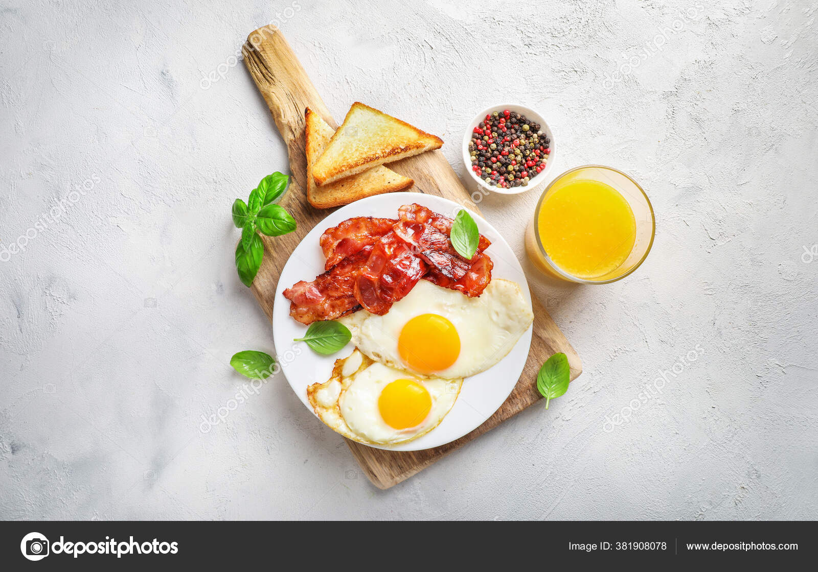 American Breakfast Bacon