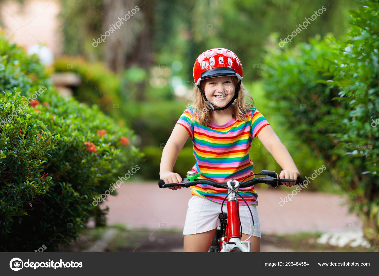 Kids on bike. Child on bicycle. Kid cycling. Stock Photo by ©FamVeldman ...