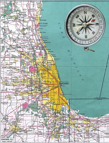 Chicago map Stock Photos, Royalty Free Chicago map Images | Depositphotos
