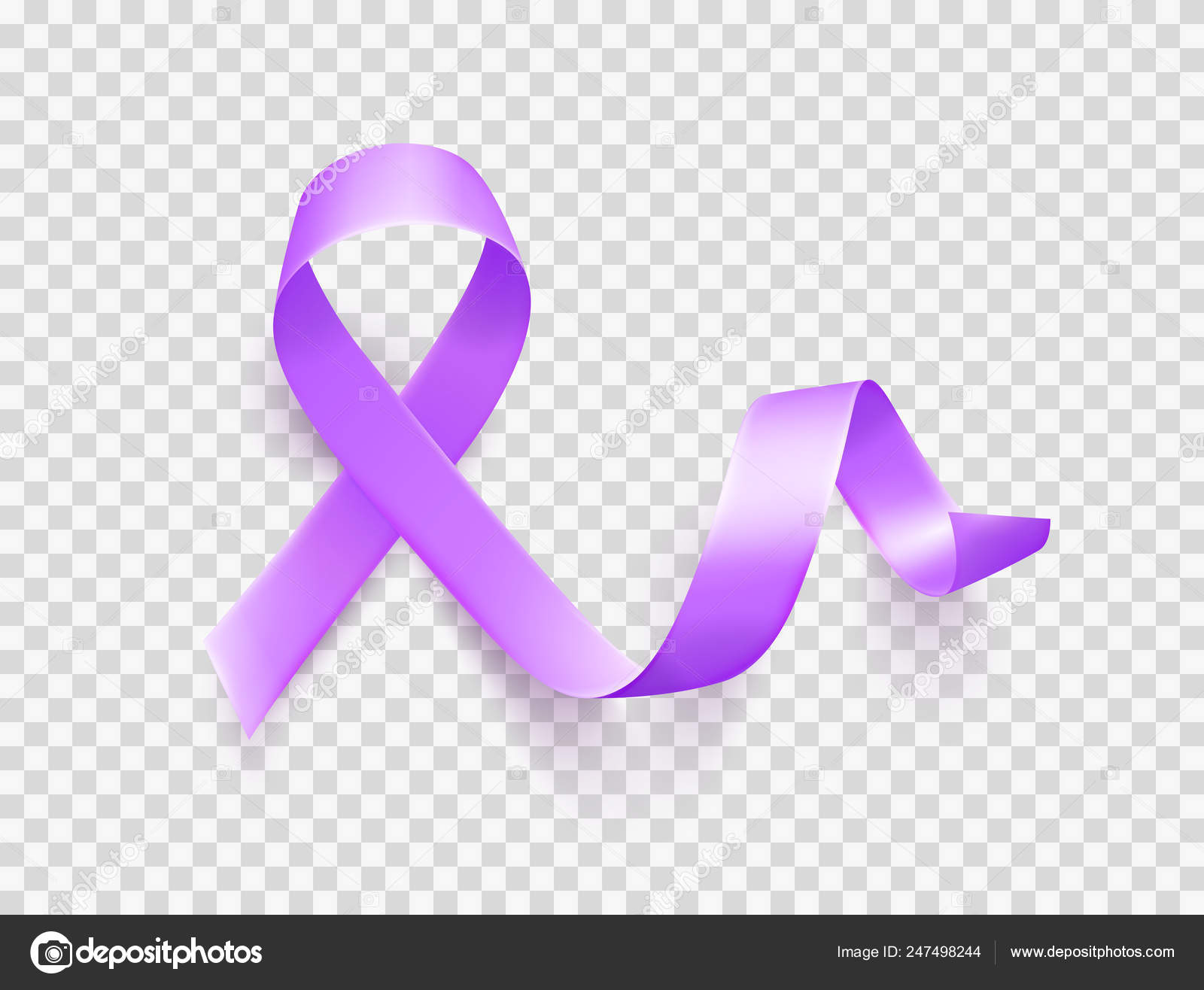 Epilepsy Ribbon Background