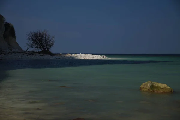 Moens Klint High Limestone Cliff East Coast Denmark Stock Photo by ...