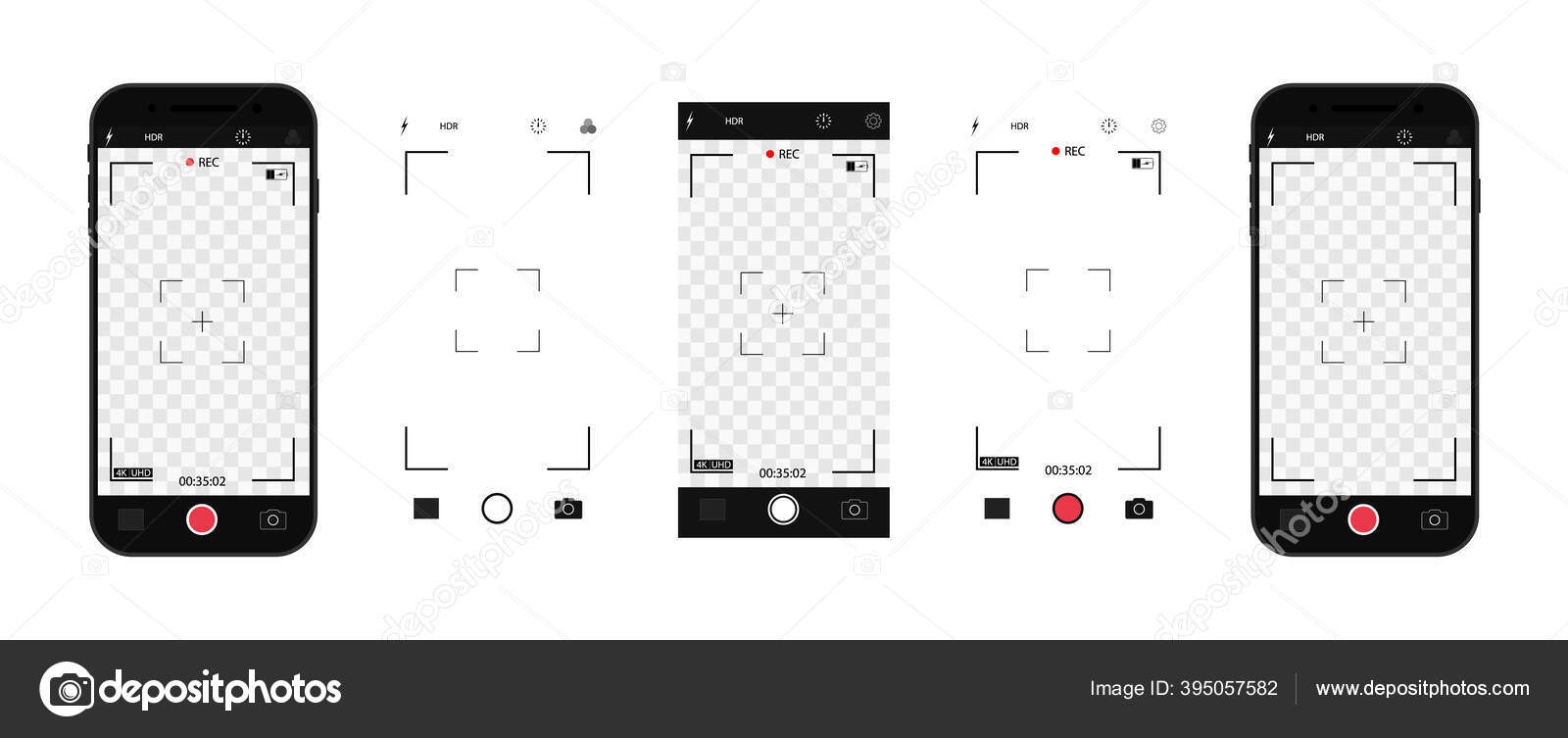 Camera Interface Phone Screen Photo Video Cellphone App Record Mobile ... Camera Interface Phone Screen Photo Video Cellphone App Record Mobile ...
