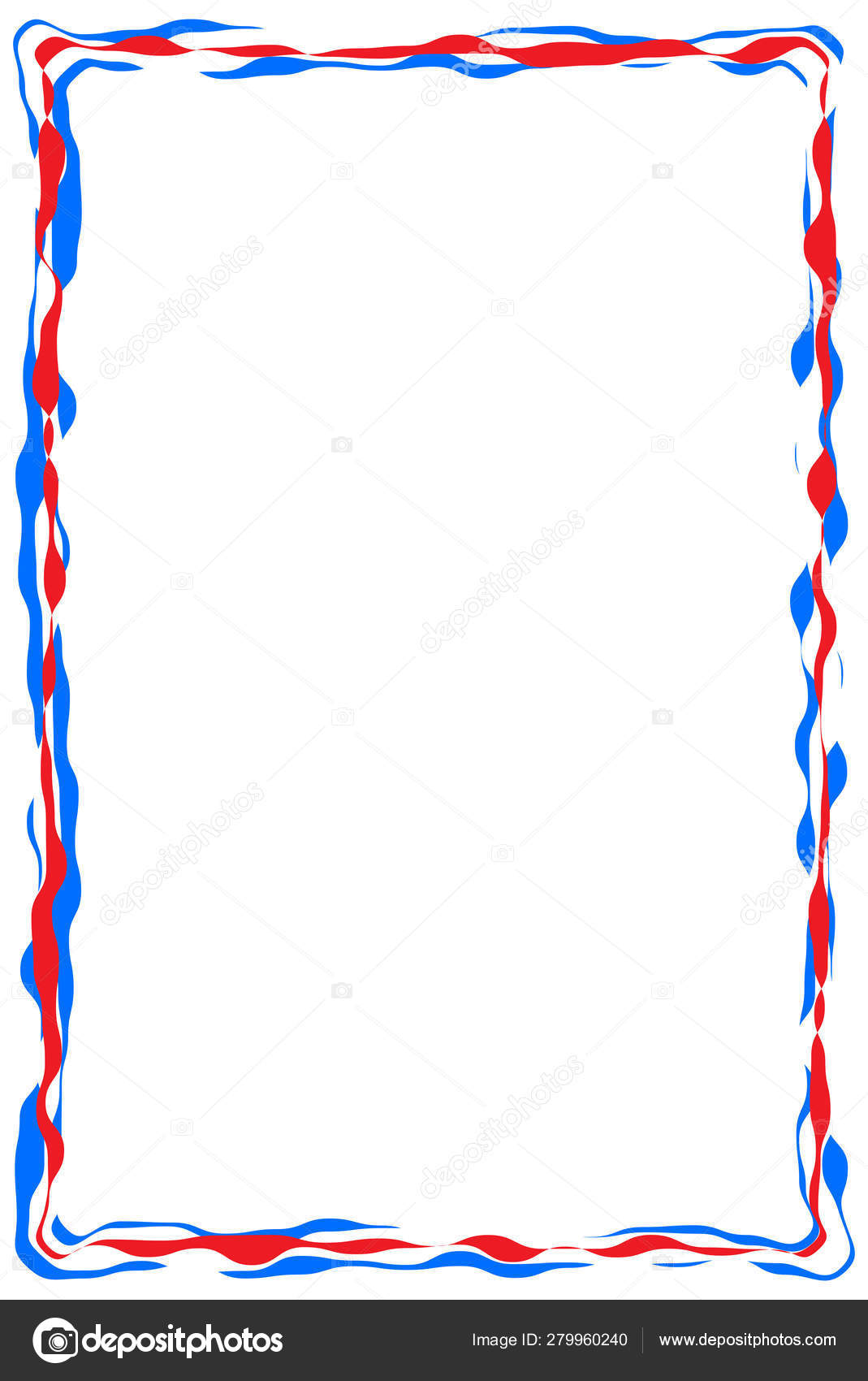 Bordure Rouge Blanche Et Bleue Page 5 | Images De Bordure Page Gratuit