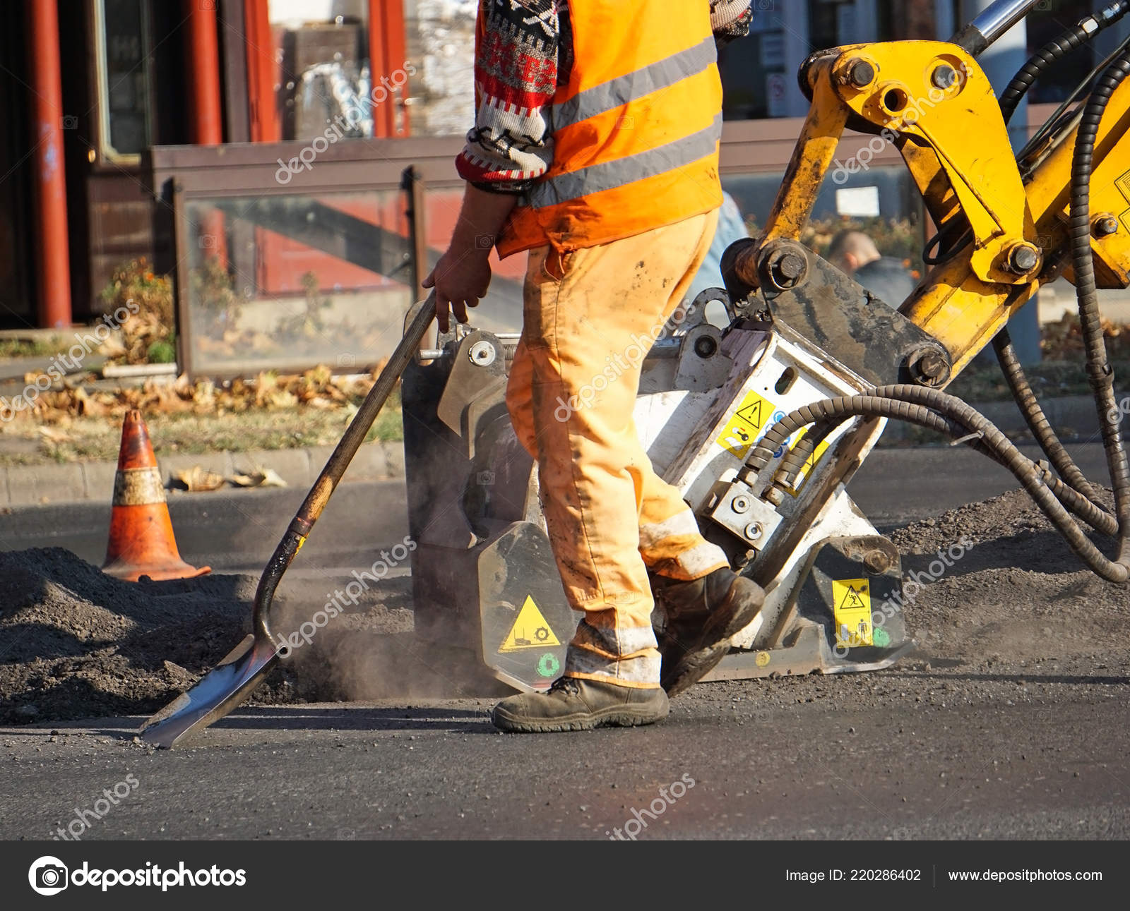 Road Construction City — Stock Photo © majorosl66 #220286402