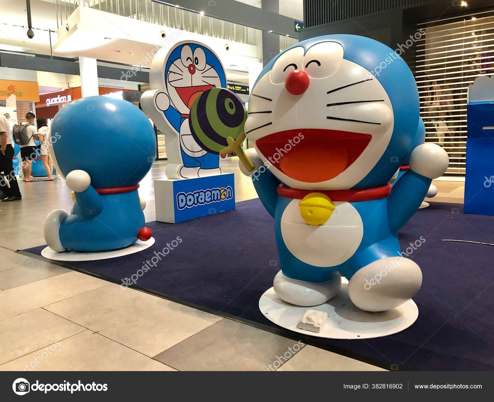 Variety Doraemon Merchandises Sold Doraemon Pop Store Klia2 — Stock ...