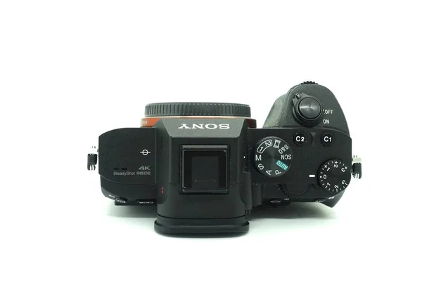 Sony Mark Iii Isolated White Background 2018 Mirrorless Camera Year ...