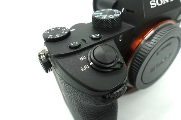 Sony Mark Iii Isolated White Background 2018 Mirrorless Camera Year ...