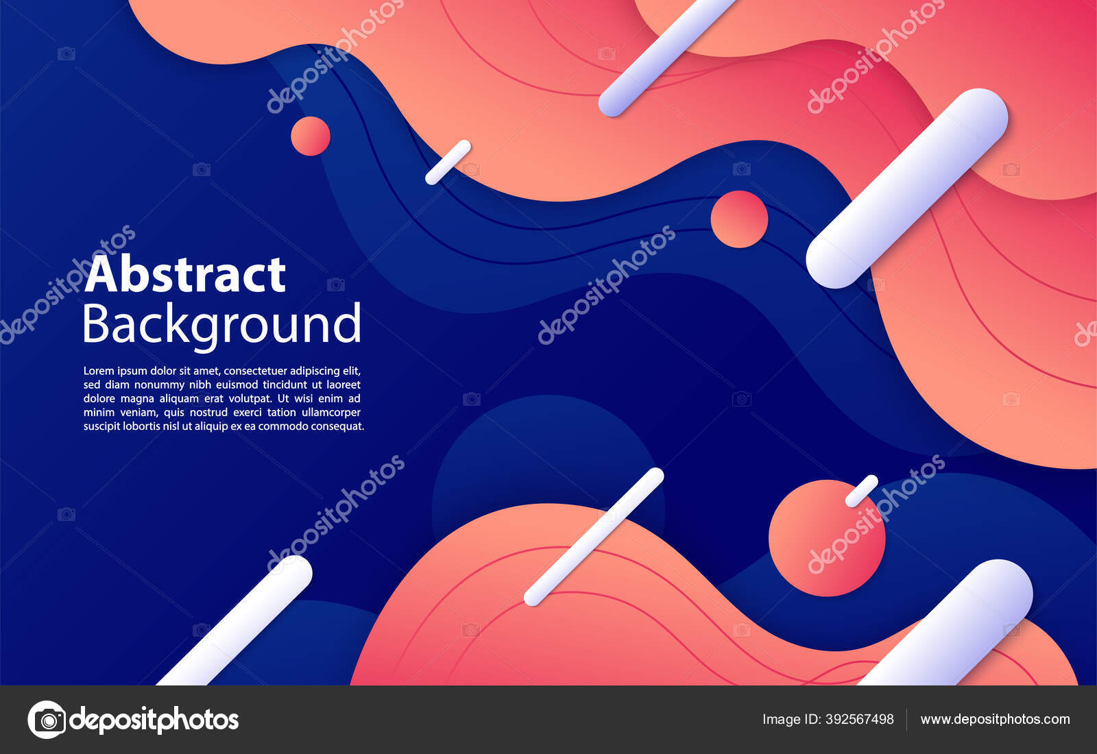 Creative Dynamic Liquid Background Soft Color Combination Graphic ...