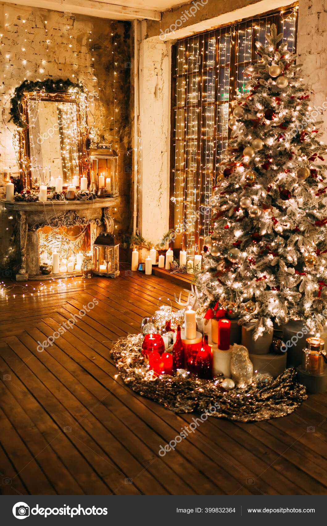 DIY xmas room decoration ideas for a festive home
