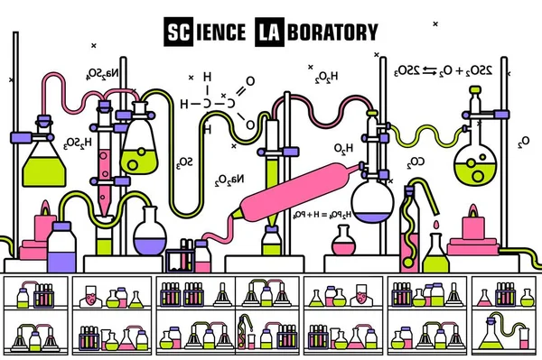 Science calligraphy template text for your design illustration concept ...