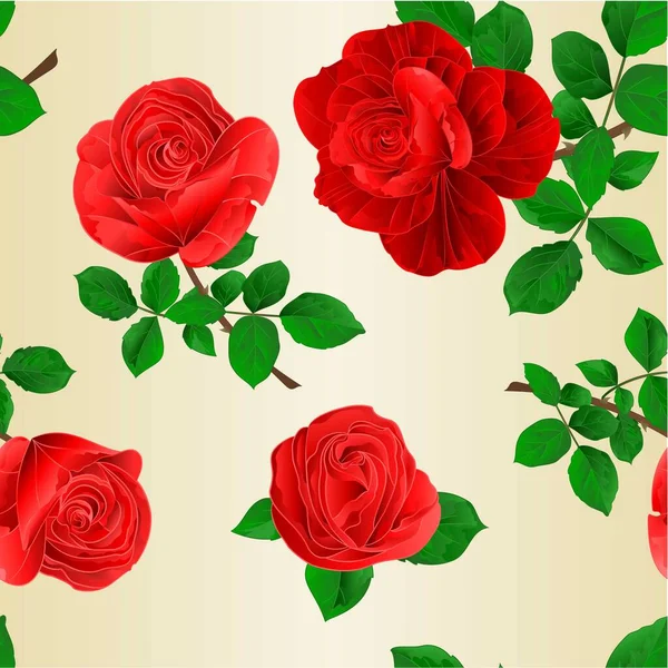 Red Rose Page Borders