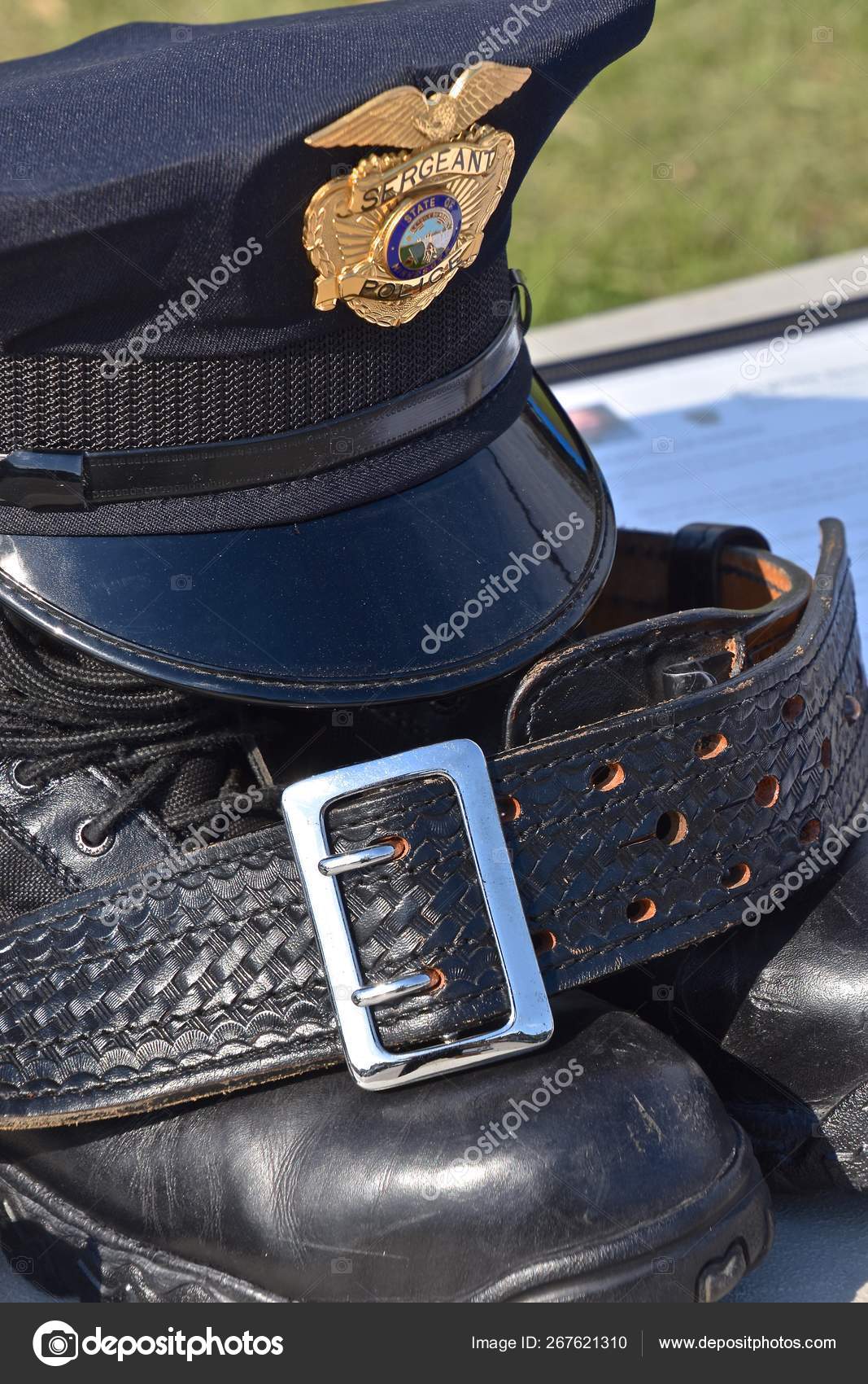 Fallen Police Officer Badge