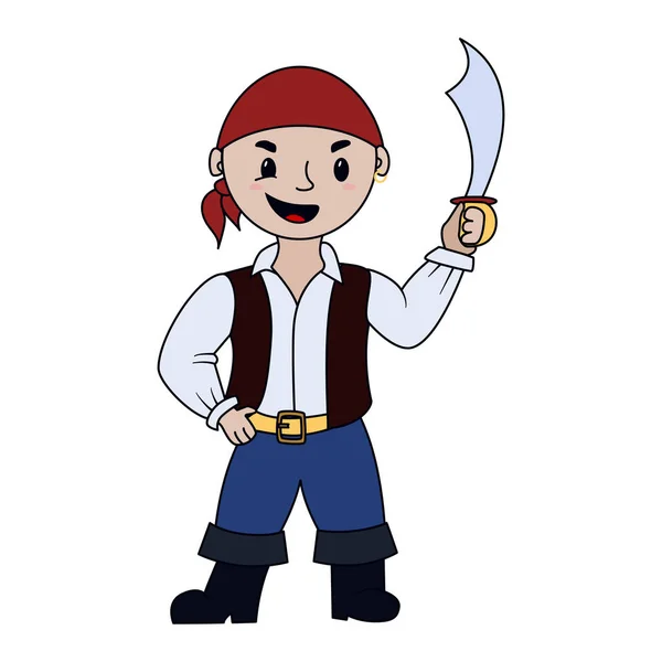 Boy Pirate Clipart