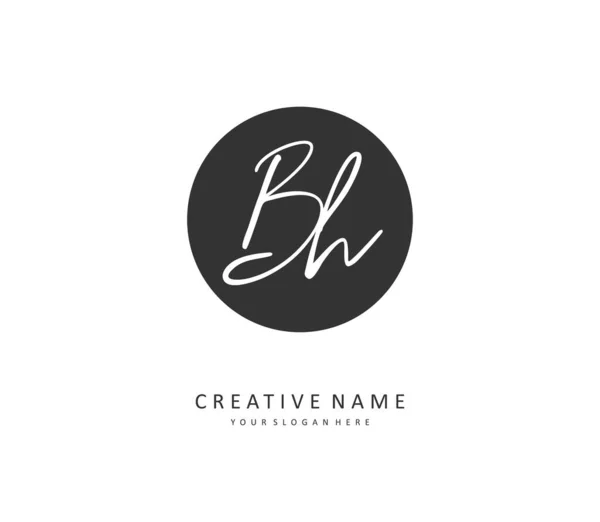 Bh logo imágenes de stock de arte vectorial | Depositphotos