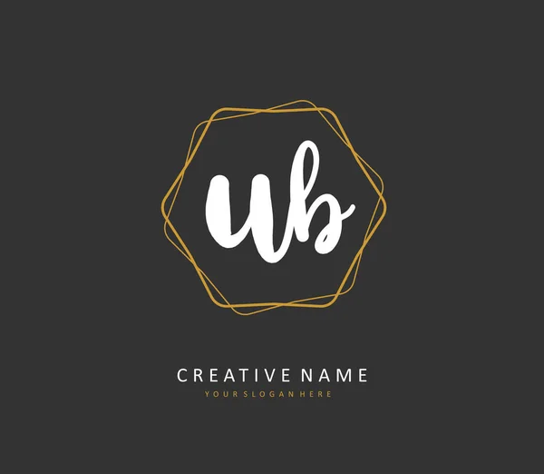 Ub signature Vector Art Stock Images | Depositphotos