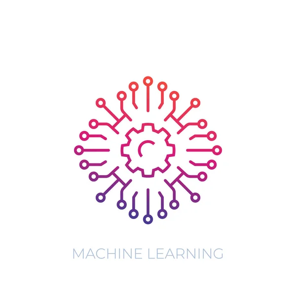 Machine learning icon Vector Images | Depositphotos