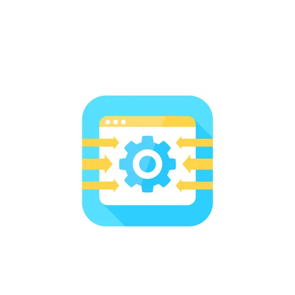 Coding, software development, app integration Stock Vector Image by ©nexusby #233361030