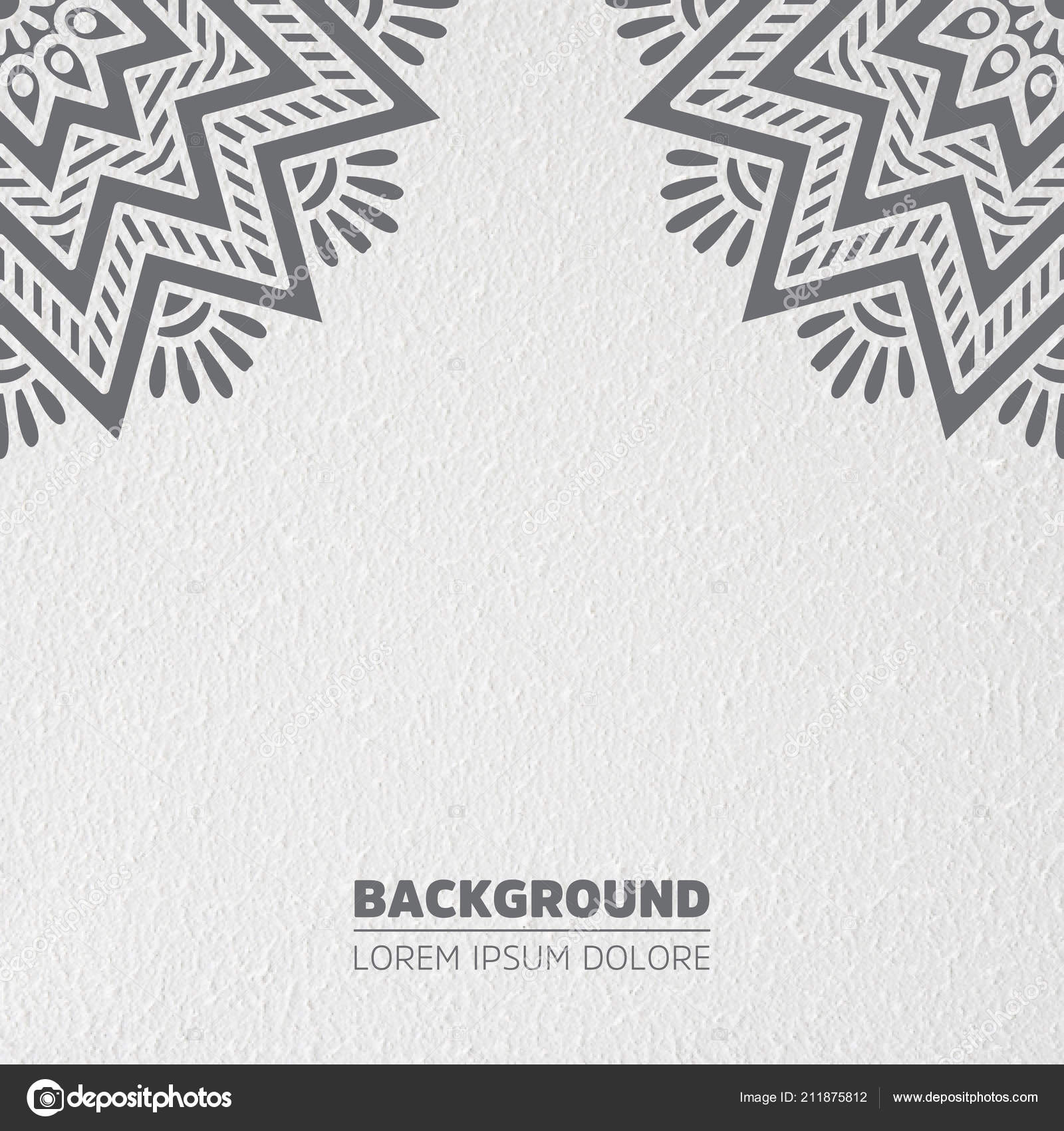 Luxury light mandala background Stock Vector Image by ©VikaSnezh #211875812