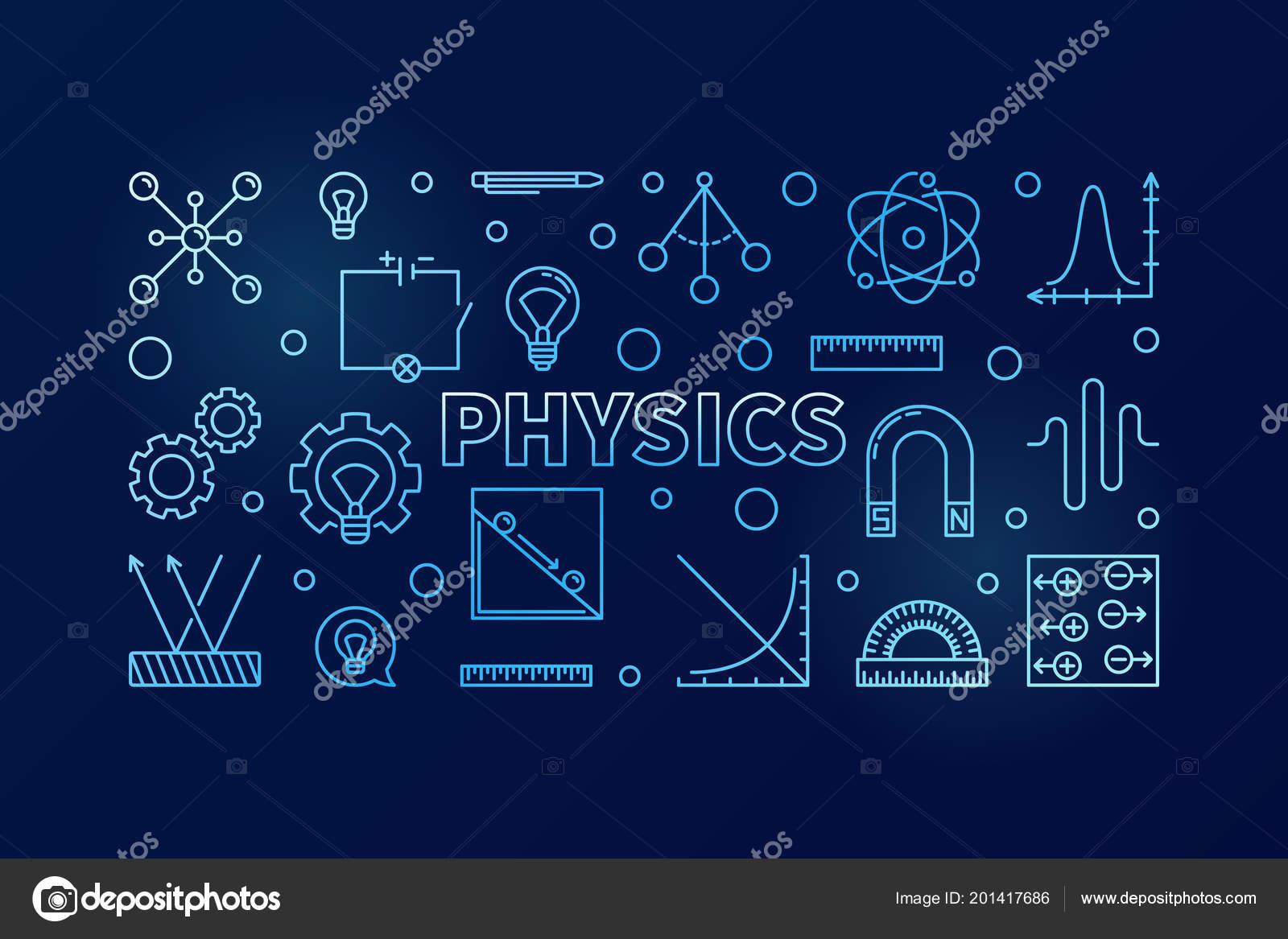 Physics Vector Background