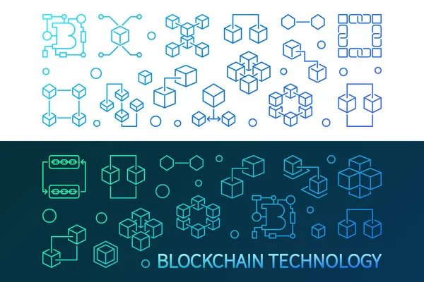 100,000 Blockchain background Vector Images | Depositphotos