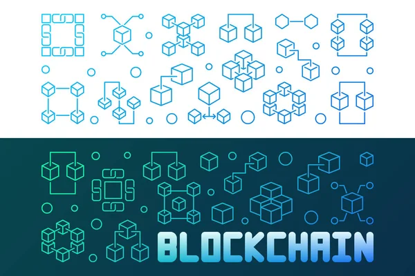 100,000 Blockchain background Vector Images | Depositphotos