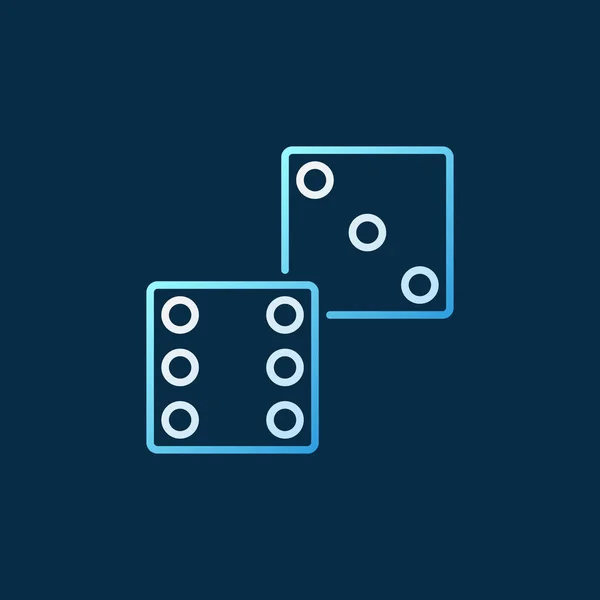 Dice colored icon Vector Art Stock Images | Depositphotos