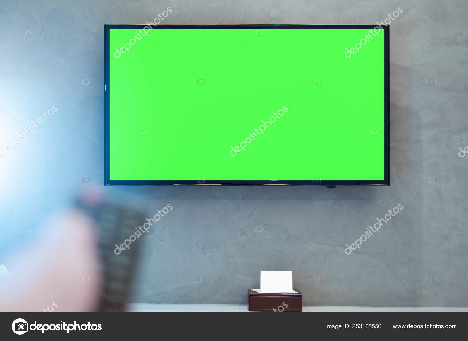 Blurry Screen Television