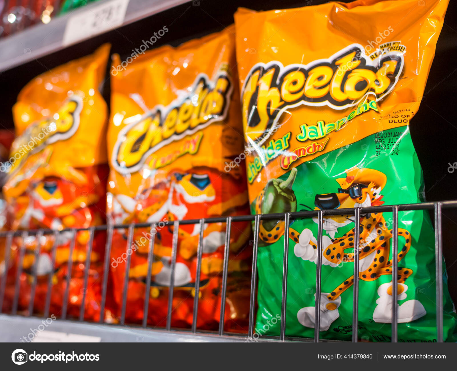 Manila Philippines Sept 2020 Cheetos Brand Snacks Made Frito Lay ...