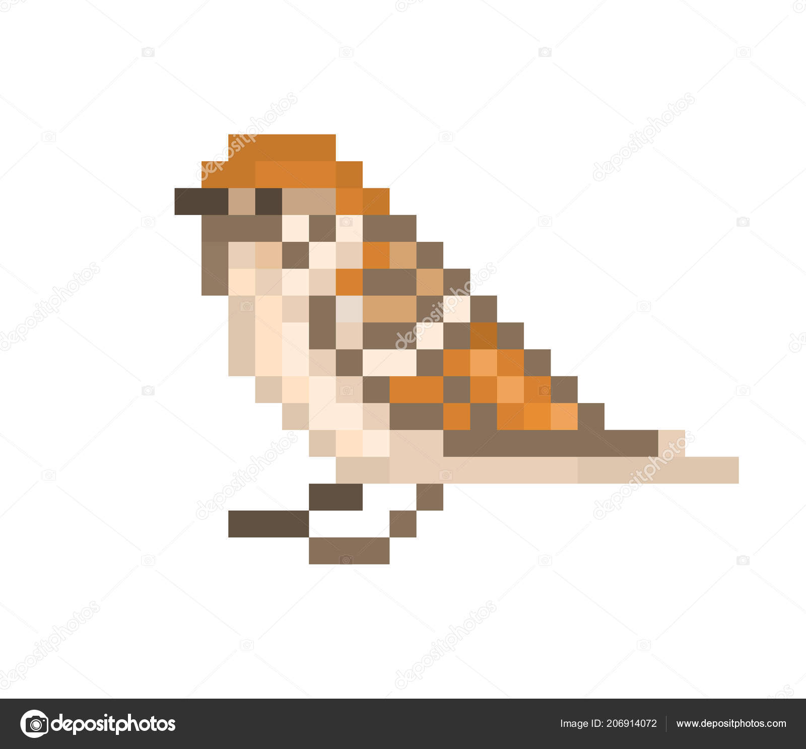 Pixel Art Grid Bird - Pixel Art Grid Gallery