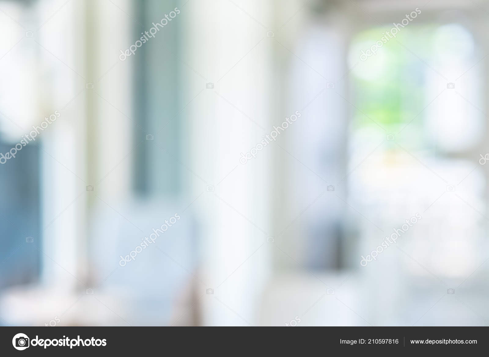 Blur Background Office Interior Window — Stock Photo © weedezign #210597816