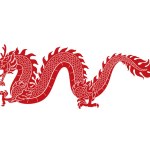 Chinese dragon New Year 2012 Stock Vector Image by ©sushkonastya #7935562