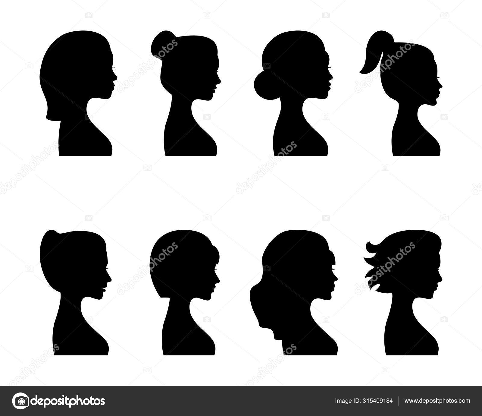 Female Profile Vector