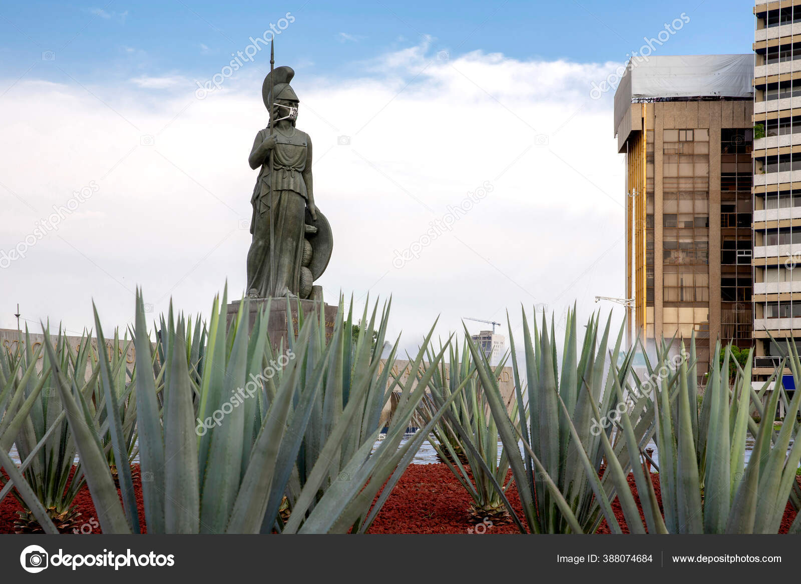 Glorieta Minerva Arquitectura Monumentos Ciudad Guadalajara Jalisco ...
