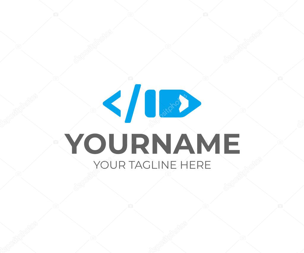 Logotipo De Desarrollo De Software