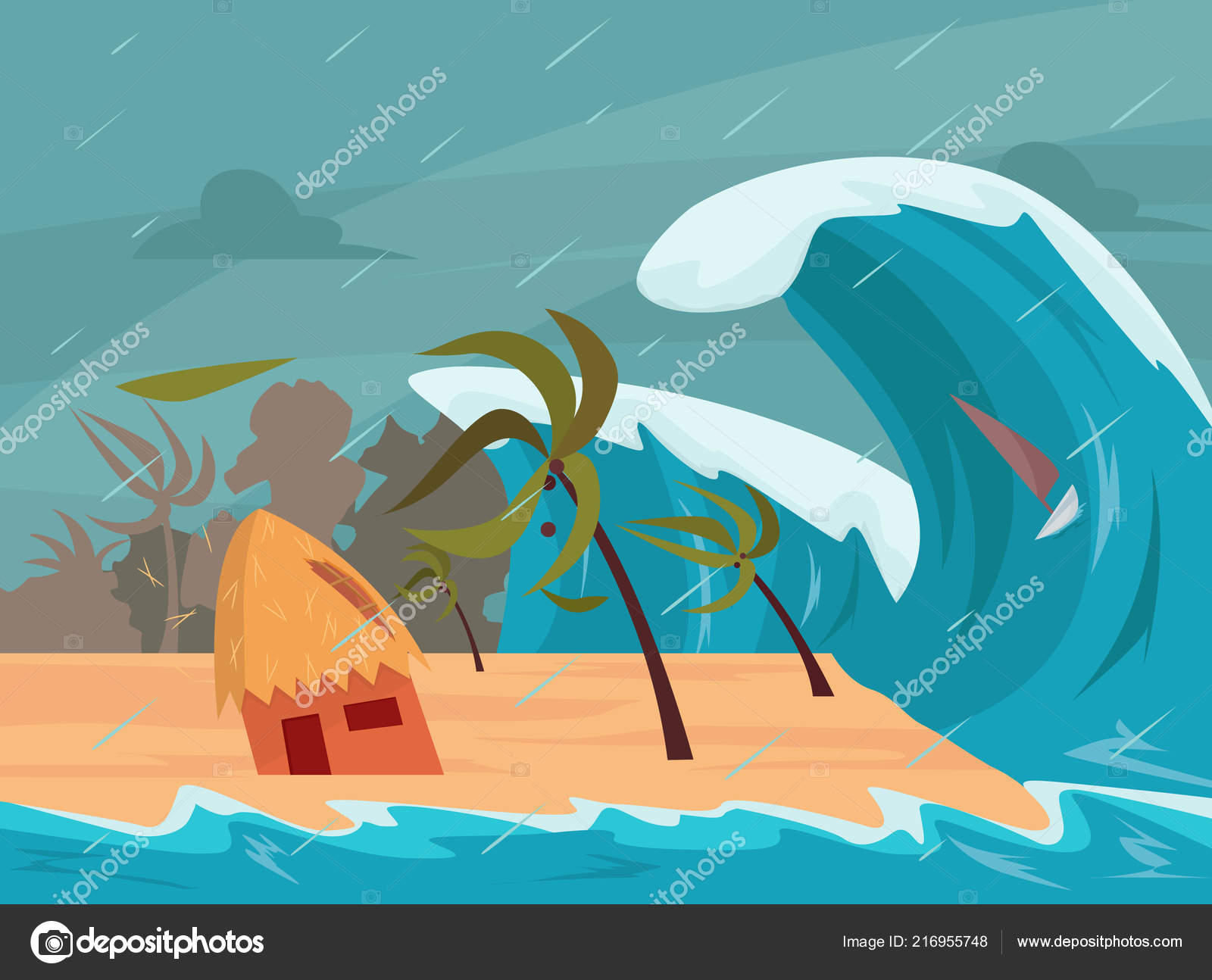 Tsunami Animasjon Tsunami (Animated) By Feve - Fur Affinity [dot] Net