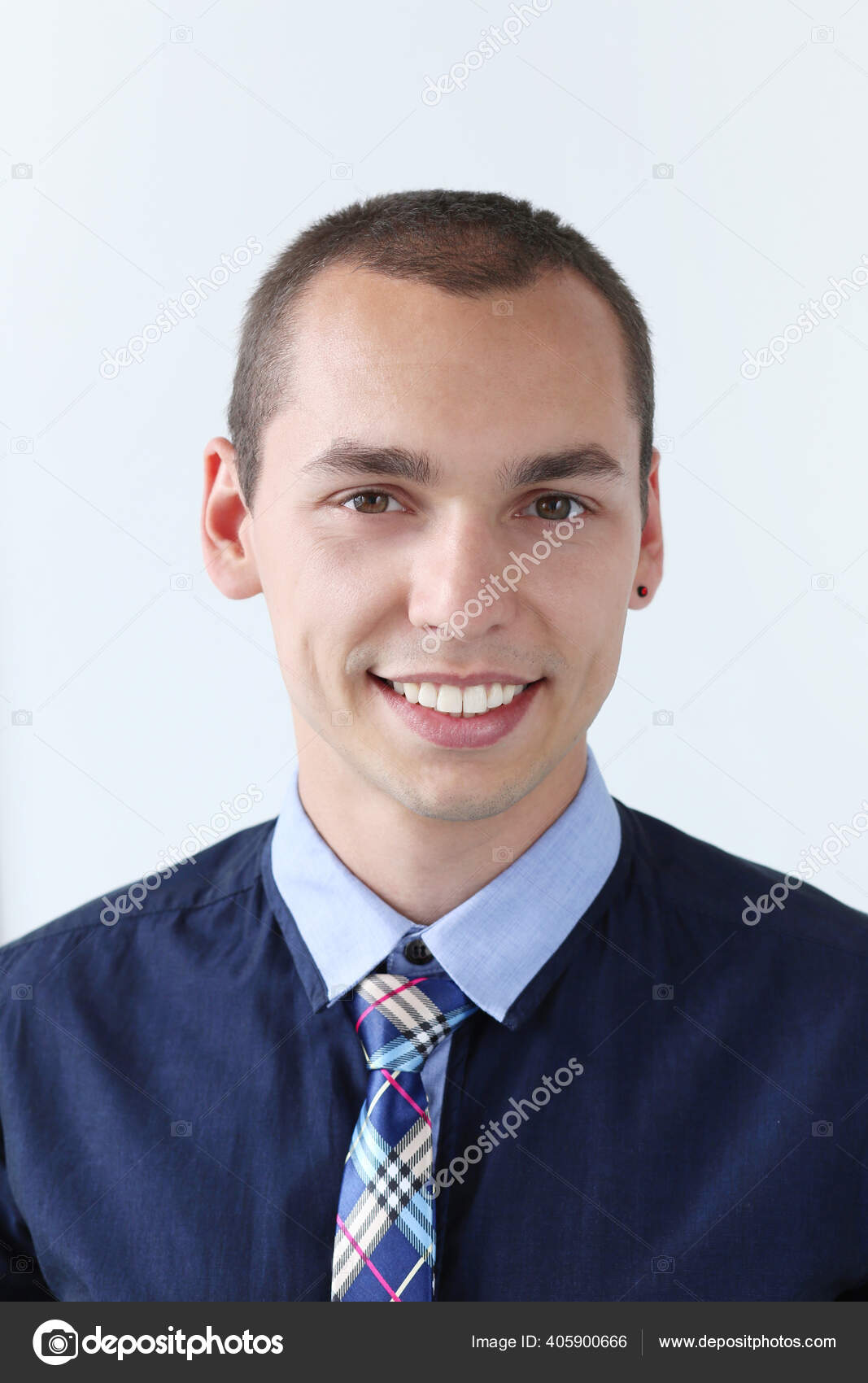 Office Employee Successful Young Man Work — Stock Photo © racool_studio ...